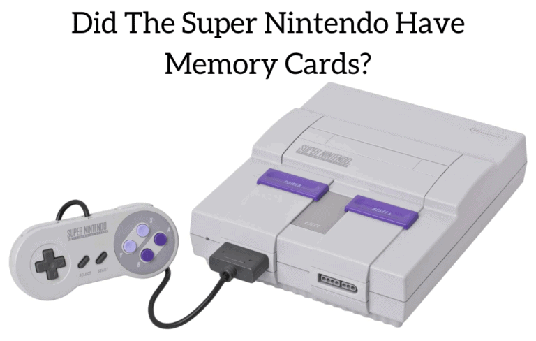 Did The Super Nintendo Have Memory Cards? – Retro Only