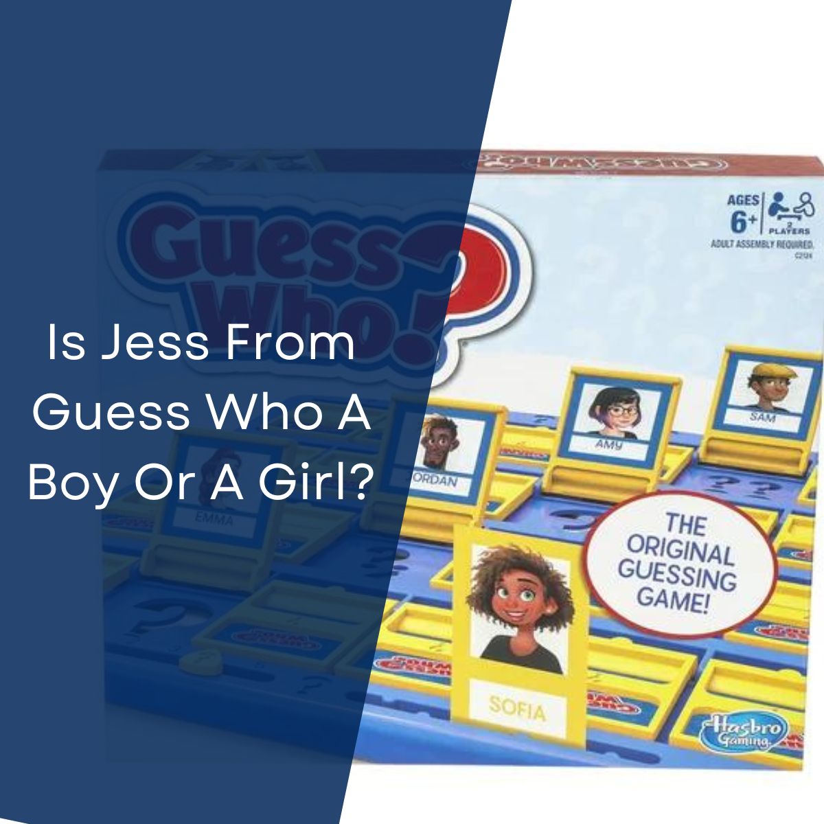 Is Jess From Guess Who A Boy Or A Girl? September 2024